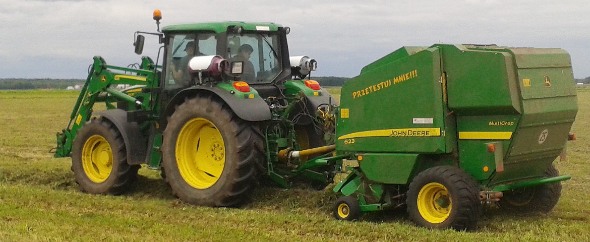 John Deere 6530 na gaz – taniej już nie można - Stag Diesel